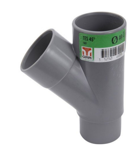 Culotte PVC D40 45° MF